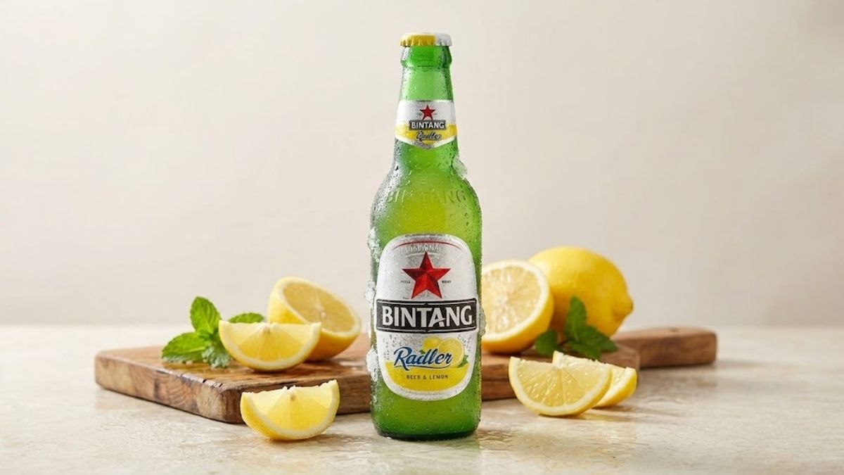 Berapa Kalori Bintang Radler Lemon? 132 kkal per 330ml | NutriNusa